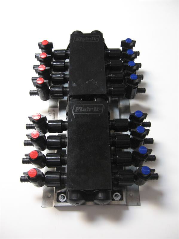 Ecopoly PEX Manifold 16 Port With Valves - Walmart.com