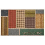 Mohawk Home Ornamental Entry Mat Ornamental Crosshatch Mat Scatter, 2 ...