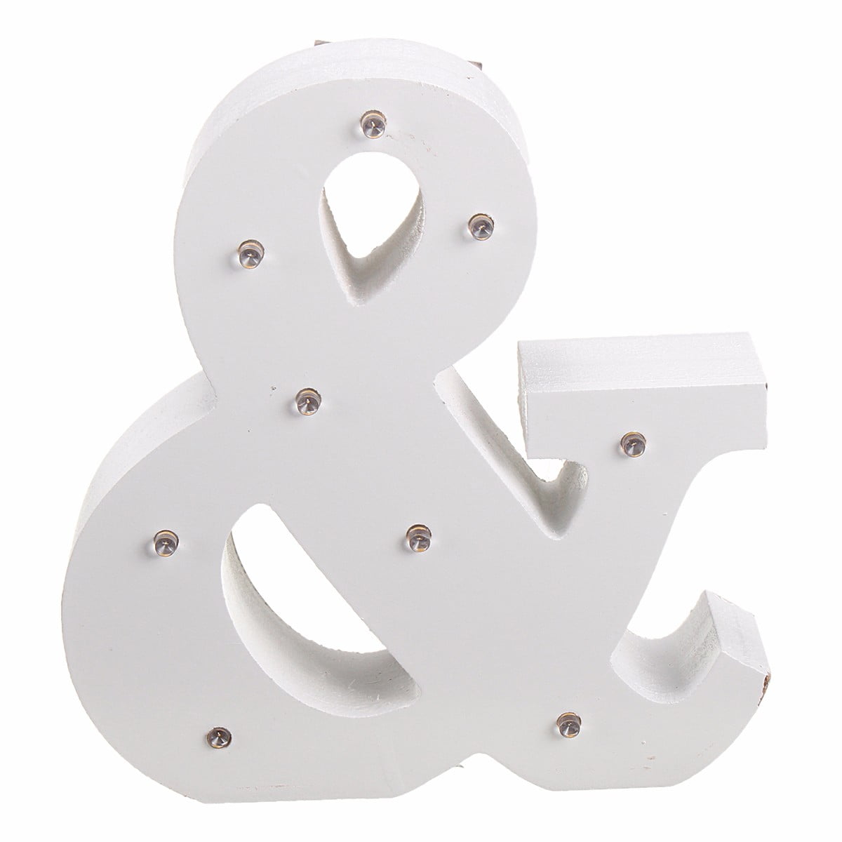 Wooden Letter Lights LED Marquee Light Standing Hanging Light UP ...