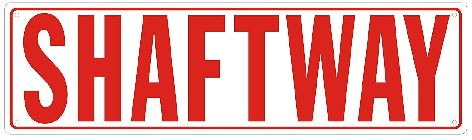 SHAFTWAY SIGN-Reflective !!! (ALUMINUM 4X12) - Walmart.com