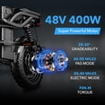 HBN Electric Bike for Adults, 48V 20AH Lithium Removable Battery, Peak ...