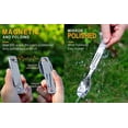 Roxon Outdoor 3-in-1 Camping Utensils Detachable Cutlery Multitool ...