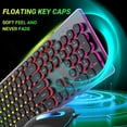 SYGTA Gaming Keyboard and Mouse Combo, 104 keys RGB Backlit USB Wired ...