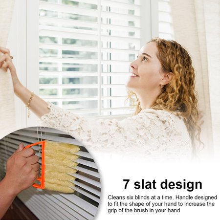 Window Blind Cleaning Brush Ceiling Fan Louver Duster Reusable Handheld ...