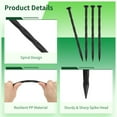 100PCS Landscape Edging Spikes, Spiral Landscape Anchoring Spikes, 8 ...