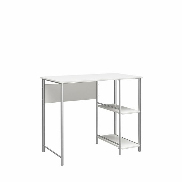 Mainstays Garrett Metal Student Computer Desk, White - Walmart.ca