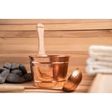 Handmade Copper Sauna Bucket & Ladle Set Luxury Spa & Hammam ...