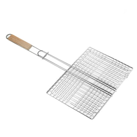 BBQ Grill Basket, Fish Grill Basket Easy To Operate For BBQ | Walmart ...