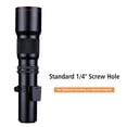 Telephoto 500mm F/8.0-32 Multi Coated Super Telephoto Lens Manual Zoom ...