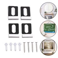 Screen Retainer Clips, for 3/8 in. screen frame, Plastic, Black (4-sets ...