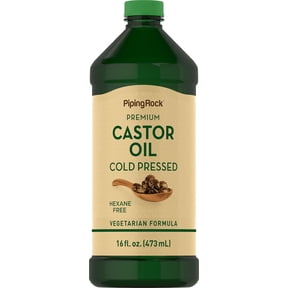 Spring Valley Cold-Pressed Castor Oil - Unrefined & Hexane-Free ...