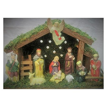 Santas Forest 63807 Nativity Set With Stable | Walmart Canada