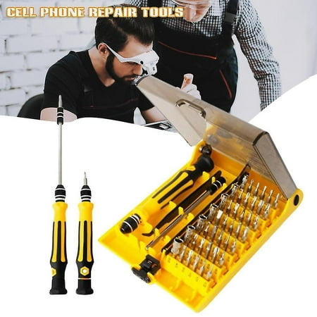 Default 45-in-1 crv screwdriver bit set compact magnetic precision ...