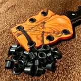 20/60/100PC #8-8 1/4" Black Rivets Eyelets Holster Sheath Hardware For ...