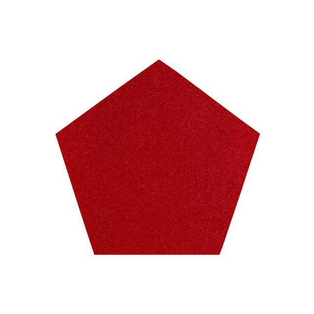 Saturn Collection Kids Favorite Red 12' Pentagon - Area Rug - Walmart.com