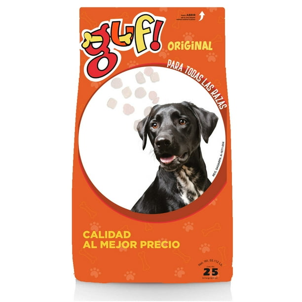 Alimento para perro Woow Guf Oficial 25kg | Bodega Aurrera en línea