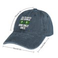 All Plants Are Edible Some Only Once Navy Baseball Cap for Men Women ...
