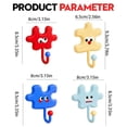 1 Pc Hooks for Wall Cute Coat Hooks Hanging Decorations Self-Adhesive ...