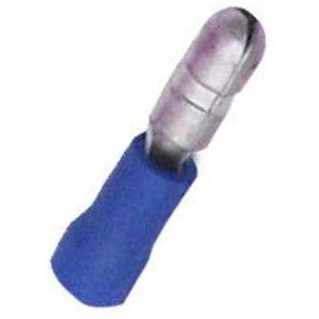 Keep It Clean BULVMBXBP Blue Vinyl Male Bullet Connector - Blister Pack ...