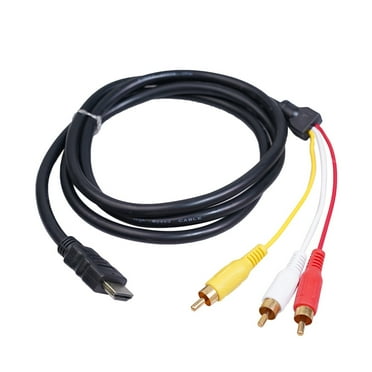 MAGNUM PRO MA427 Piggyback Dual RCA Cable 6ft - Walmart.com