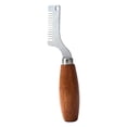 2pcs Stainless Steel Scallion Chopper with Ergonomic Wooden Handle, 14 ...
