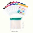 28pcs Reusable Zipper Pill Bags Set - Translucent Medication Organizer ...