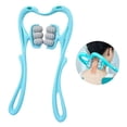 iMucci Neck Massager Roller, Handheld Massager with 6 Balls Massage ...