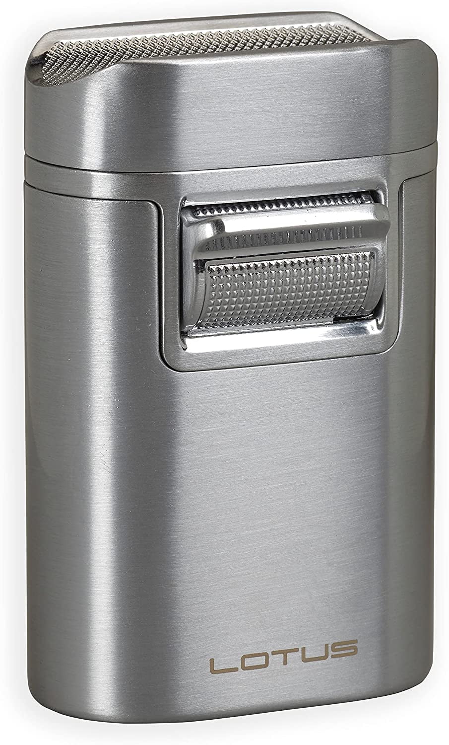 Lotus Brawn Table Cigar Lighter with Quad Wind-Resistant Torch Flames ...
