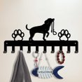 1 Set Iron Wall Mounted Hook Hangers Decorative Organizer Rack with 10 ...