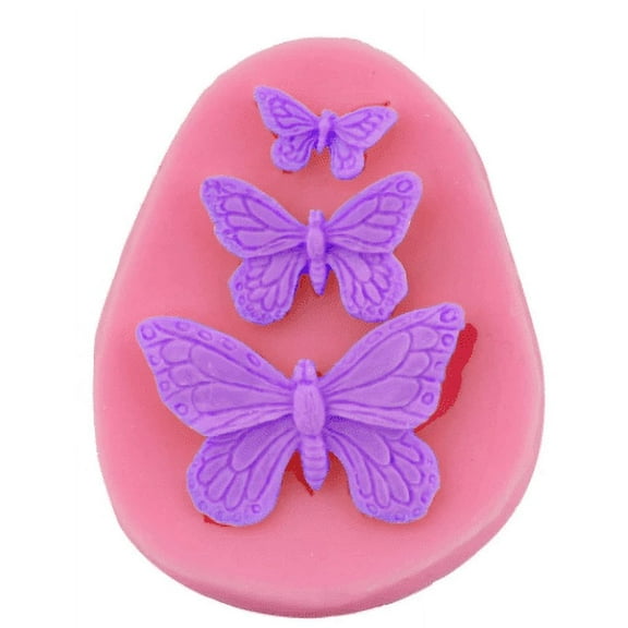 Racing Butterfly 6pcs/set Plastic Letters Mold Happy Birthday Best ...