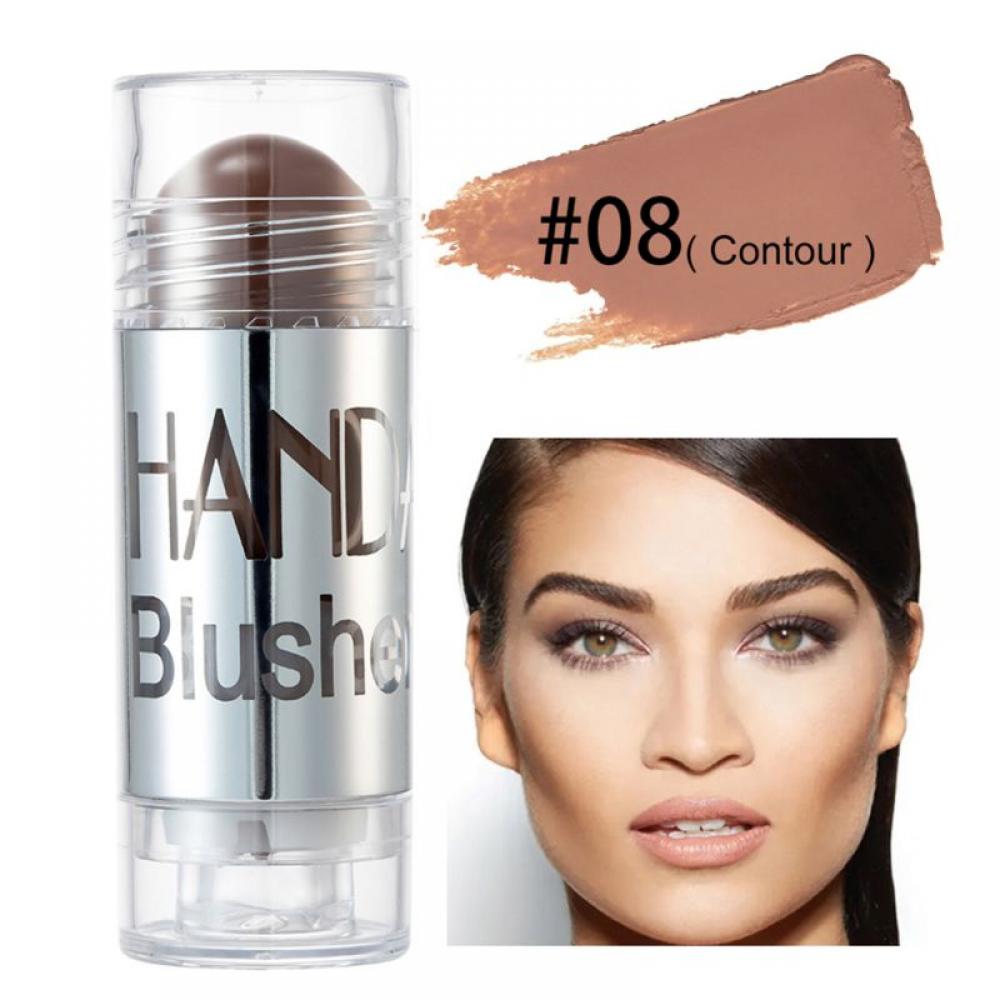 Cream Cheek Blusher Shimmer Natural Blush Stick 8Colors Makeup ...