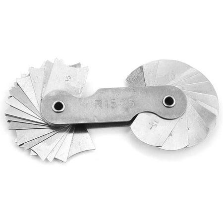 4Pcs Radius Gauge Set Portable Concave Convex External Internal Arc ...