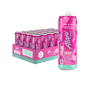 Alani Nu Energy Drink - Fast Boost, Pink Slush Flavor, Zero Sugar ...