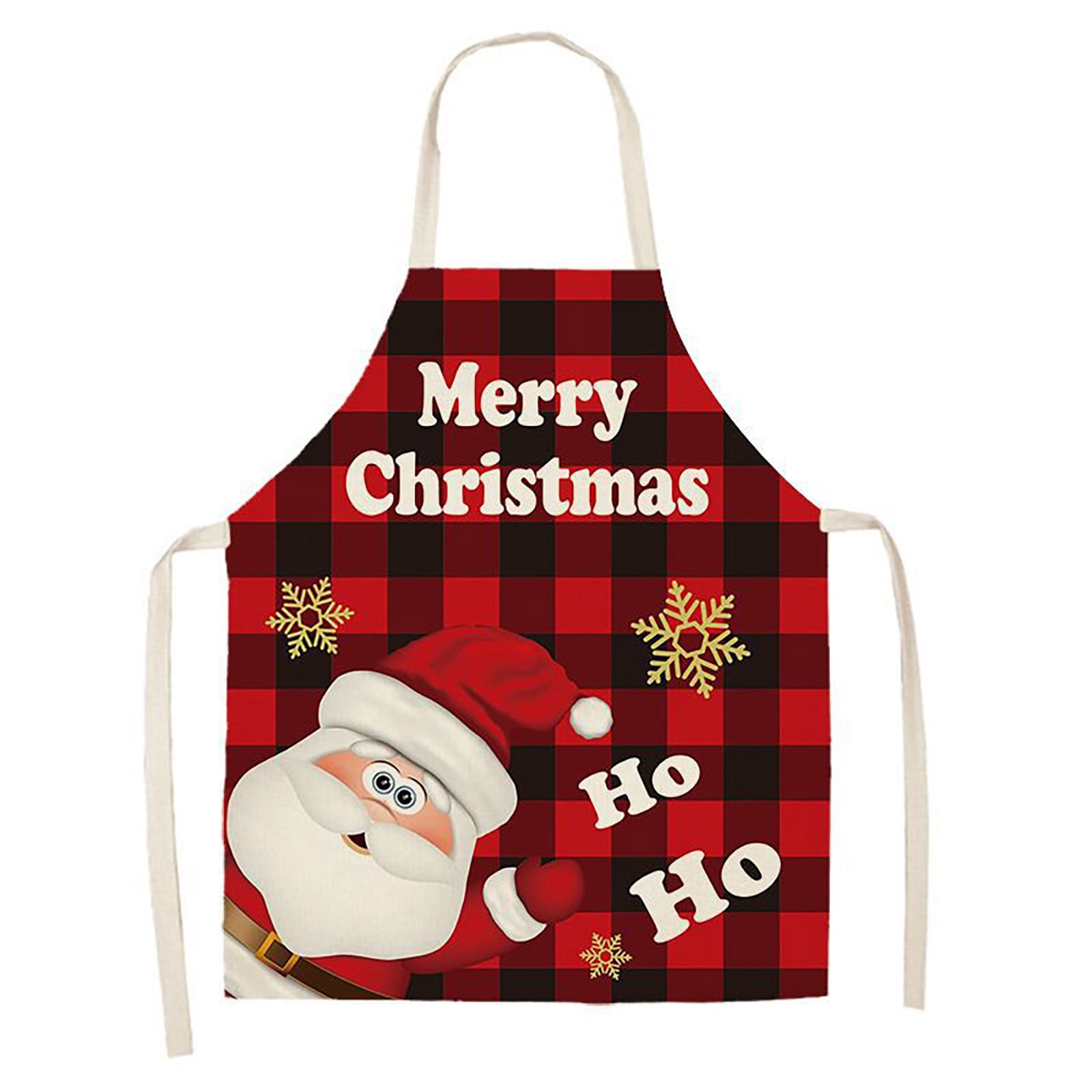 Click here for Yangzheee Christmas Kitchen Cooking Aprons Plaid A... prices