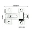 PBAZIH Stainless Steel Deadbolt Locks Move Household Utility Products ...