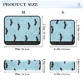 Bat Pattern Blue Car Seat Belt Covers 2 Pack Soft Flannel Padded ...