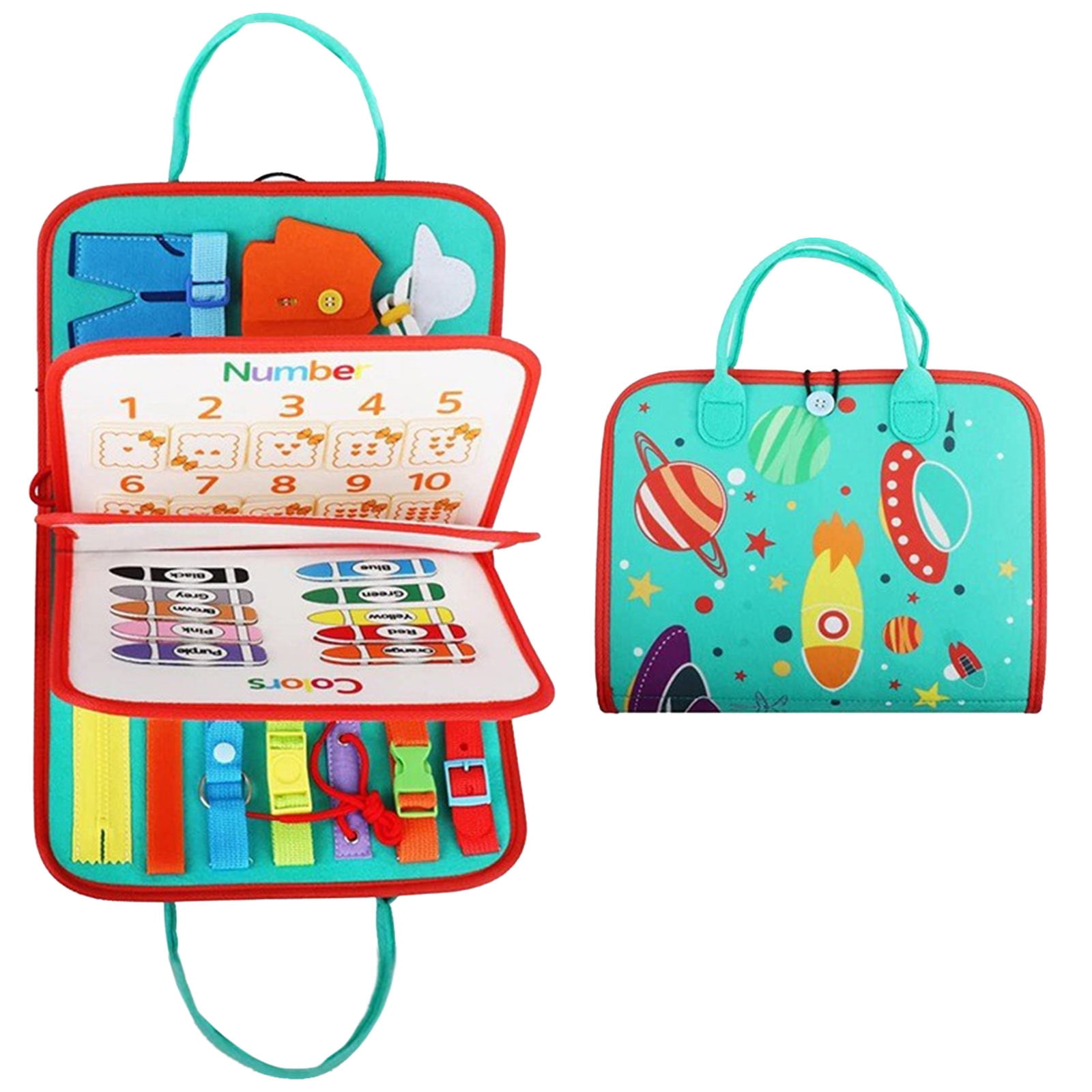 Click here for Dvkptbk Toddler Busy Board  Montessori Toys To Lea... prices