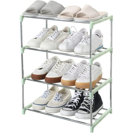 Stackable Small Shoe Rack, Entryway, Hallway and Closet Space Saving ...