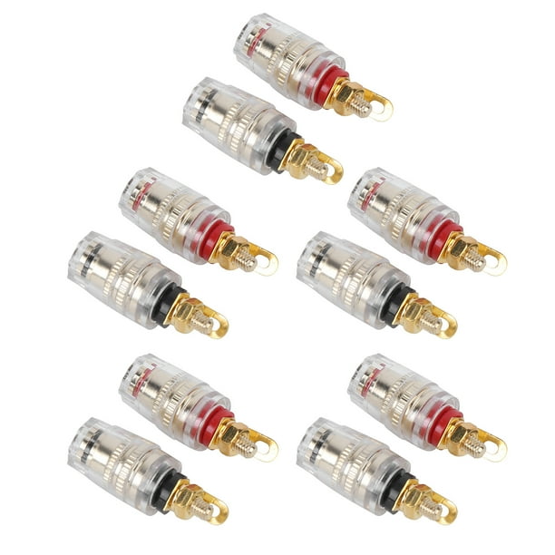 Bronze Banana Jack Connector Socket, Speaker Terminal Binding Post ...