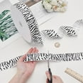 50 Yards Zebra Print Polyester Ribbon Making Materials Gifts Boxes ...