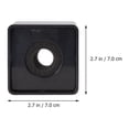 BESTYASH 2Pcs Microphone Logo Stations Easy Carry Mic Logo Stands for ...
