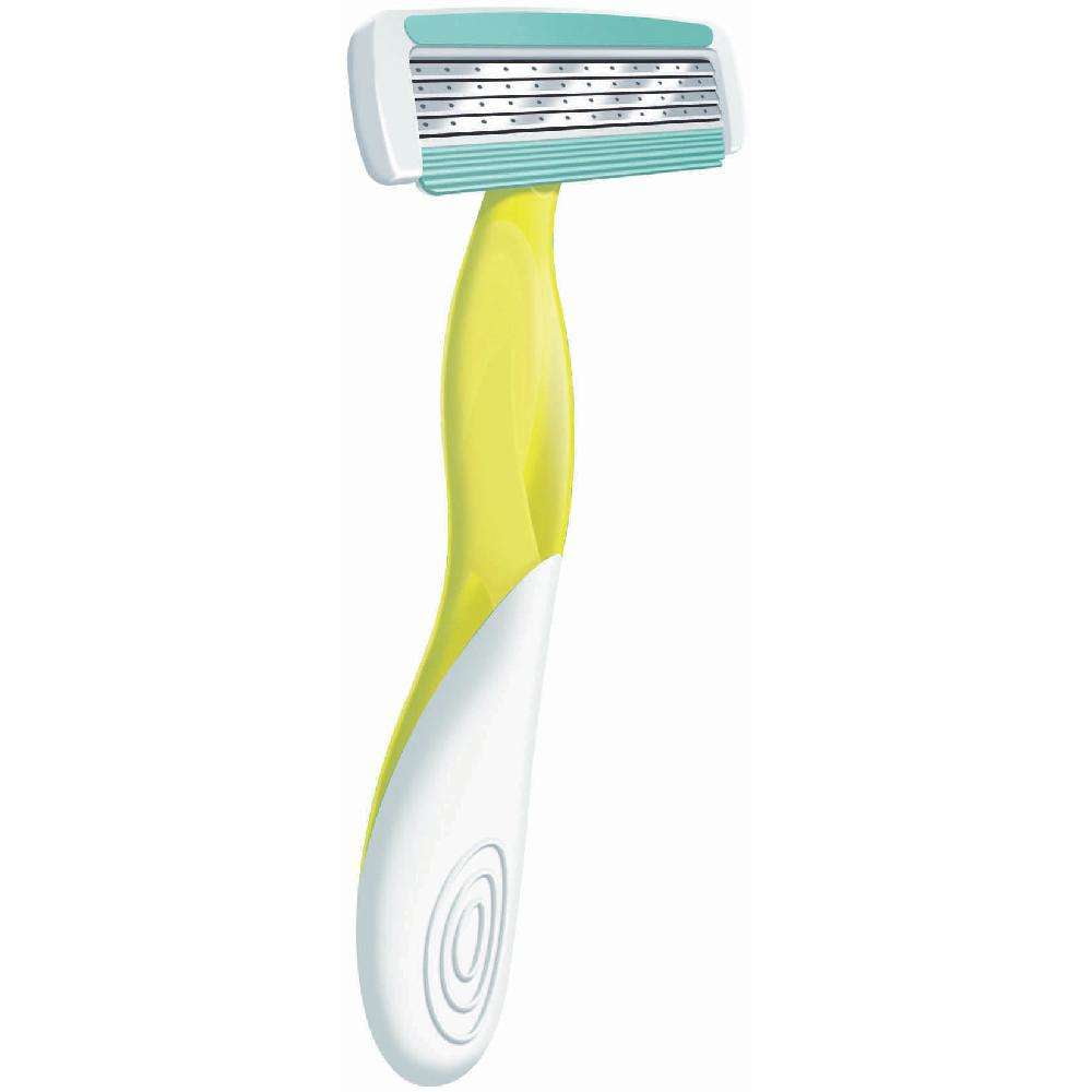 BIC Soleil Bella Sun-Twist Scented Women’s 4 Blade Disposable Razor, 3 ...