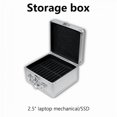 ANXPTIME Aluminum 2.5inch Hard Drive Case Protective Storage Box for ...