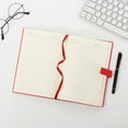 A5 Faux Leather Hardcover Notebook - Premium Writing Journal with ...