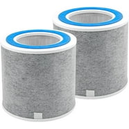 Home Times 2 Packs HP100 Replacement Filter, Fits Shark HP102 and HC452 Air Purifiers, True HEPA ...