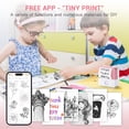 ROJAX Print Pods Mini Thermal Printer, Inkless Portable Sticker Maker ...