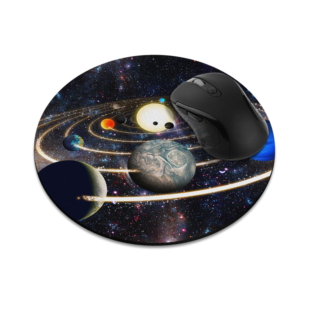FINCIBO Round Standard Mouse Pad, Non-Slip Mouse Pad for Home, Office ...