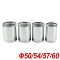Alloy Aluminum Hose Adapter Joiner Pipe Connector Silicone 50mm or 54mm ...