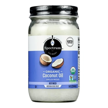 Spectrum Organic Virgin Coconut Oil, 29 fl oz, (Pack of 6) - Walmart.com