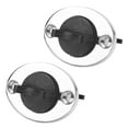 BIMZUC 2pcs 316 Stainless Steel Marine Garboard Oval Transom Boat Drain ...
